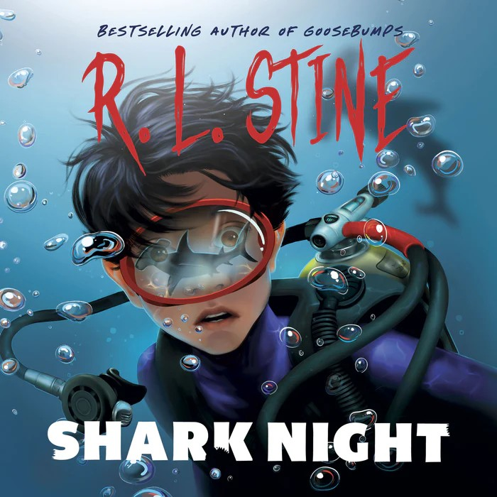 SIGNED by R.L. Stine - Shark Night (Hardcover) | Black Cat Books & Oddities - Medina, Ohio