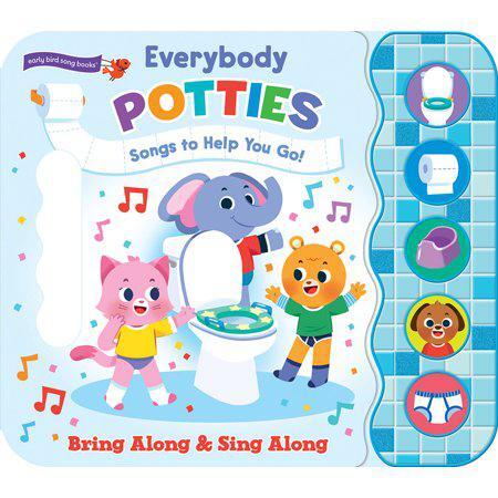 Everybody Potties - Songs To Help You Go! 5-Button Song Children's ...